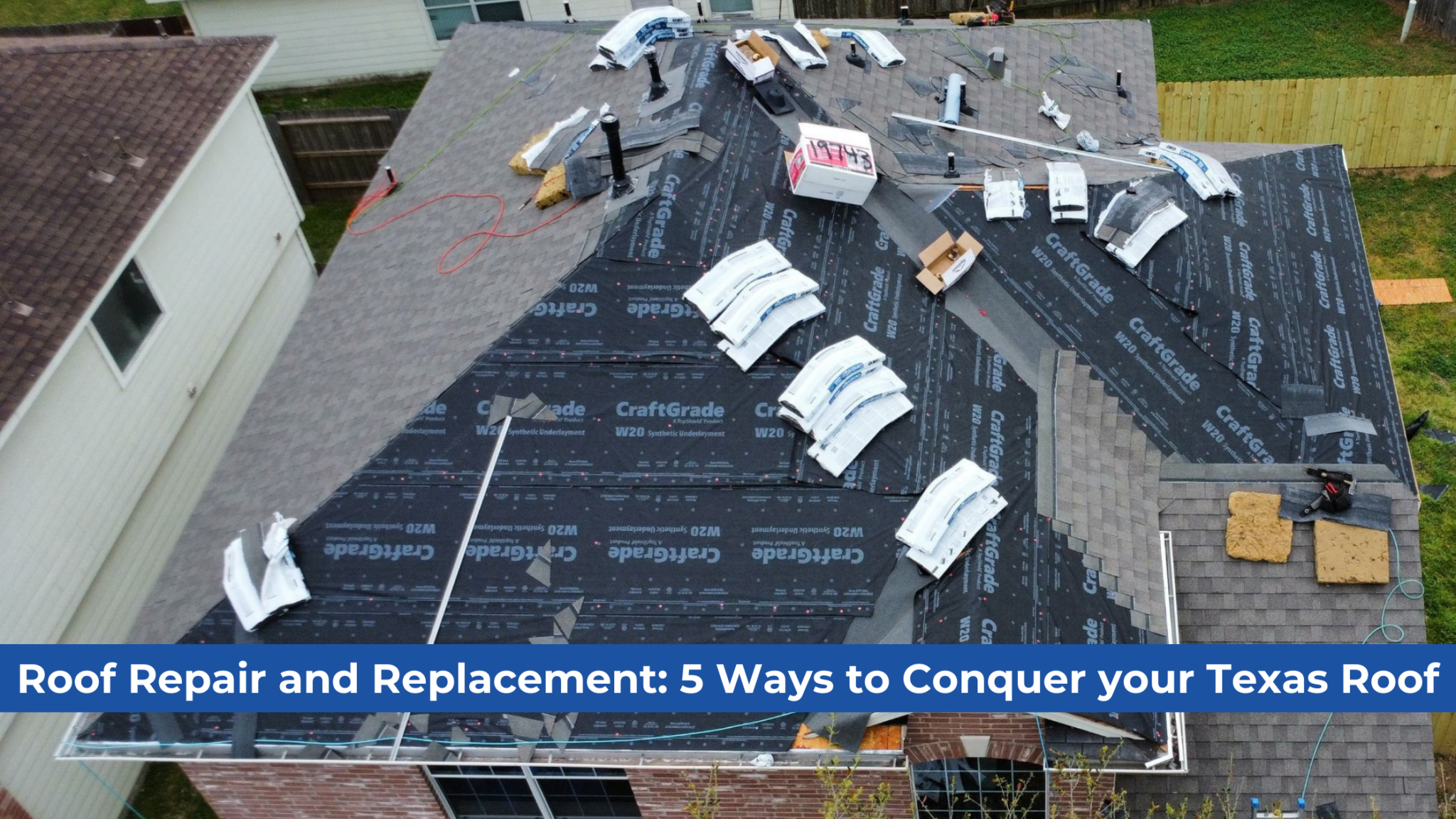 Roof Repair and Replacement: 5 Ways to Conquer your Texas Roof
